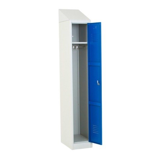 Taquilla Metálica 1 Puerta 1 Cuerpo Azul - TEKIPEO