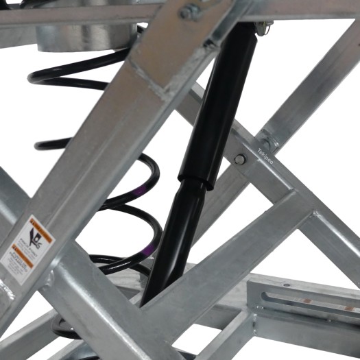 Mesa elevadora giratoria de nivel constante galvanizada 2000 kg